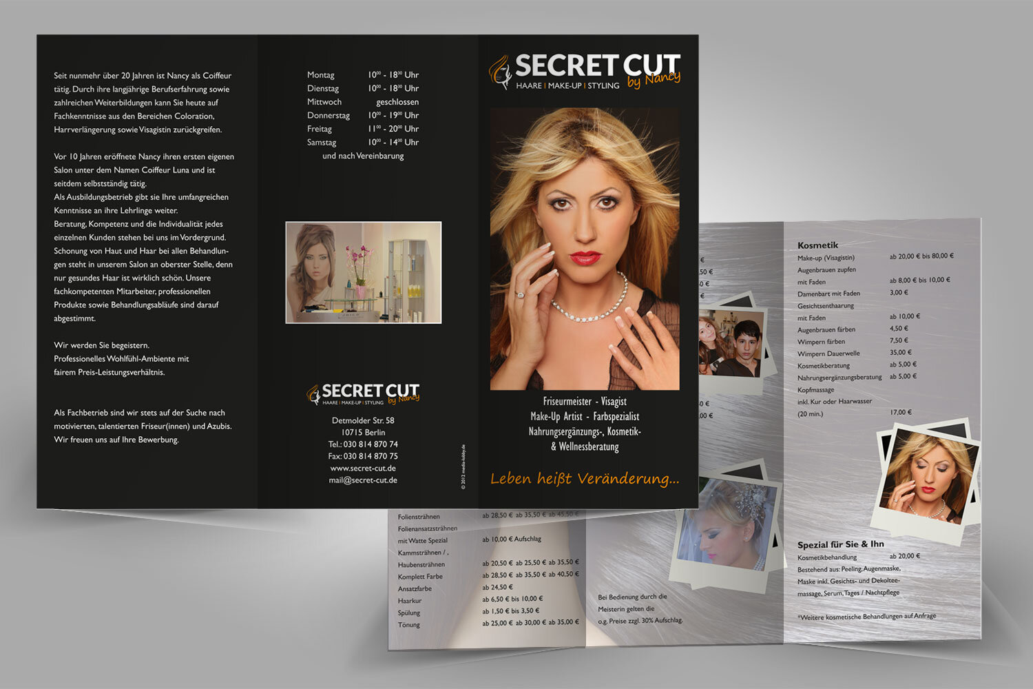 Secret Cut - Marika Tasler, Grafikdesign & Fotografie